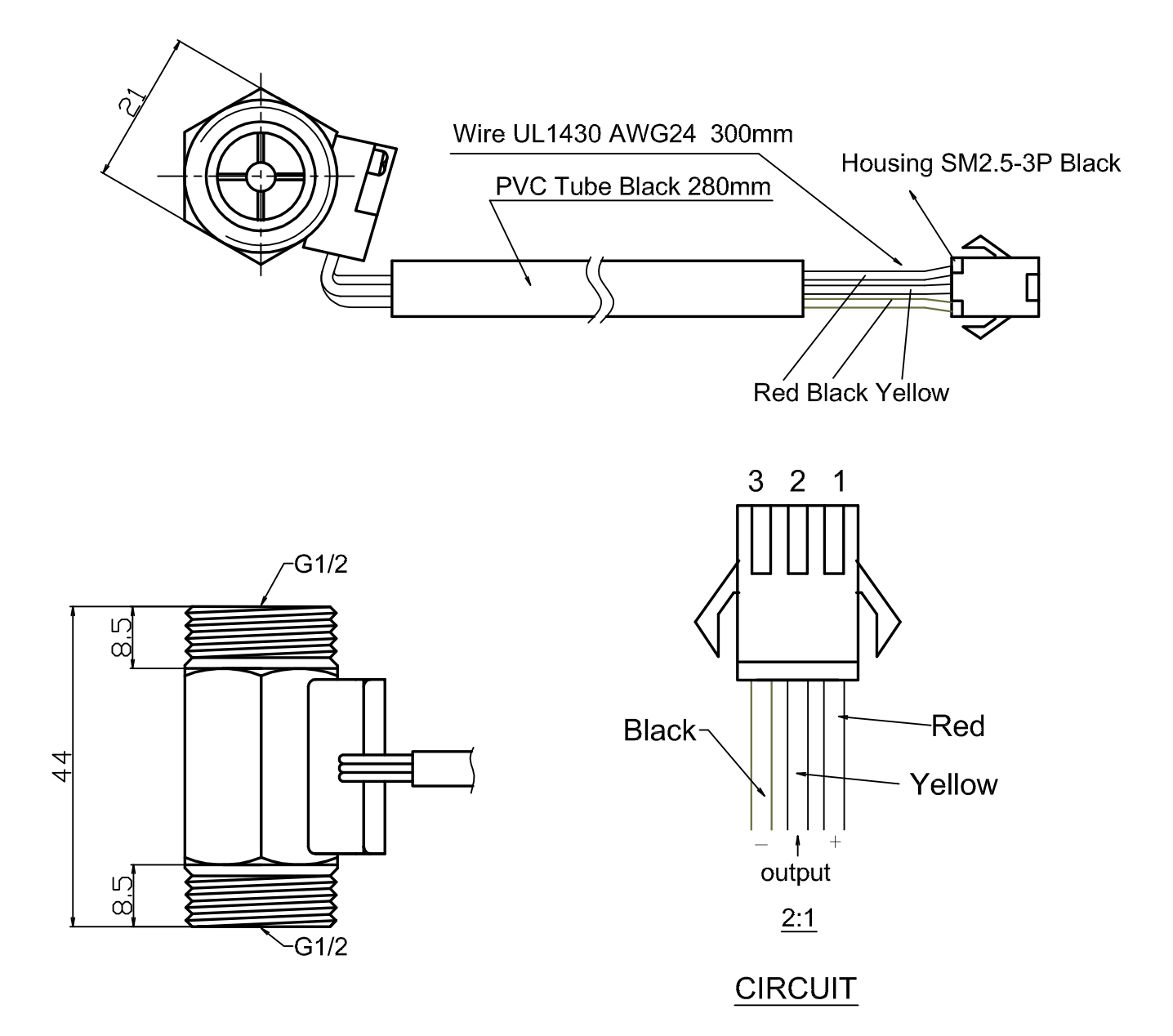 Yf B1 Sunwoald High Quality Sensors Producer